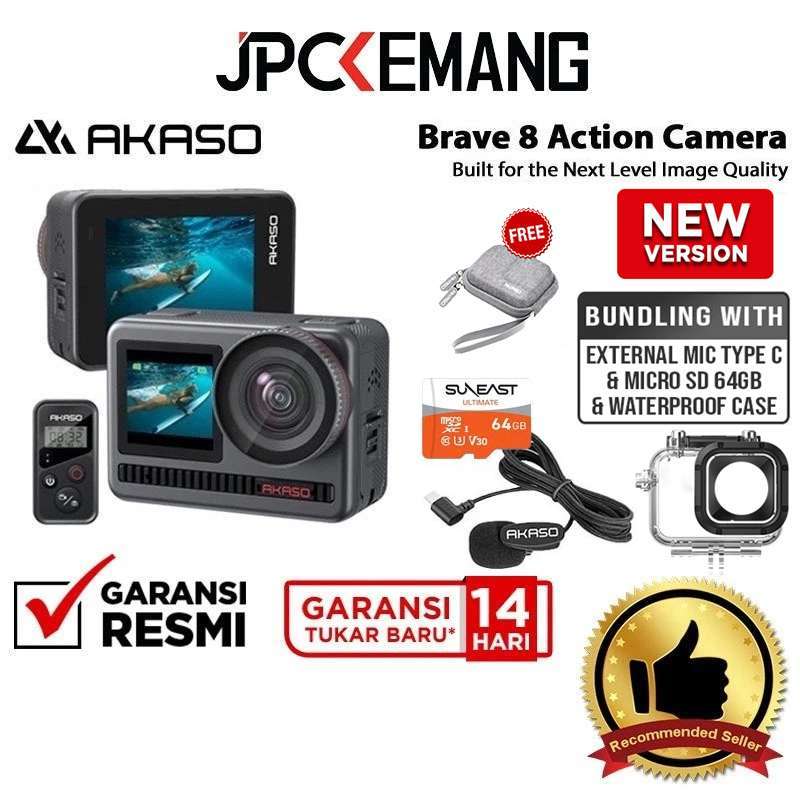 Promo Jpc Kemang Akaso Brave 8 New Version 4k Action Cam Akaso Brave8 Action Camera Garansi ...