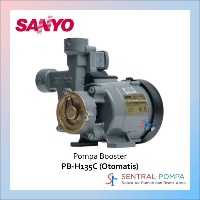 Promo Sanyo Pb-h135c Booster Pump Otomatis Diskon 3% Di Seller Sentral ...