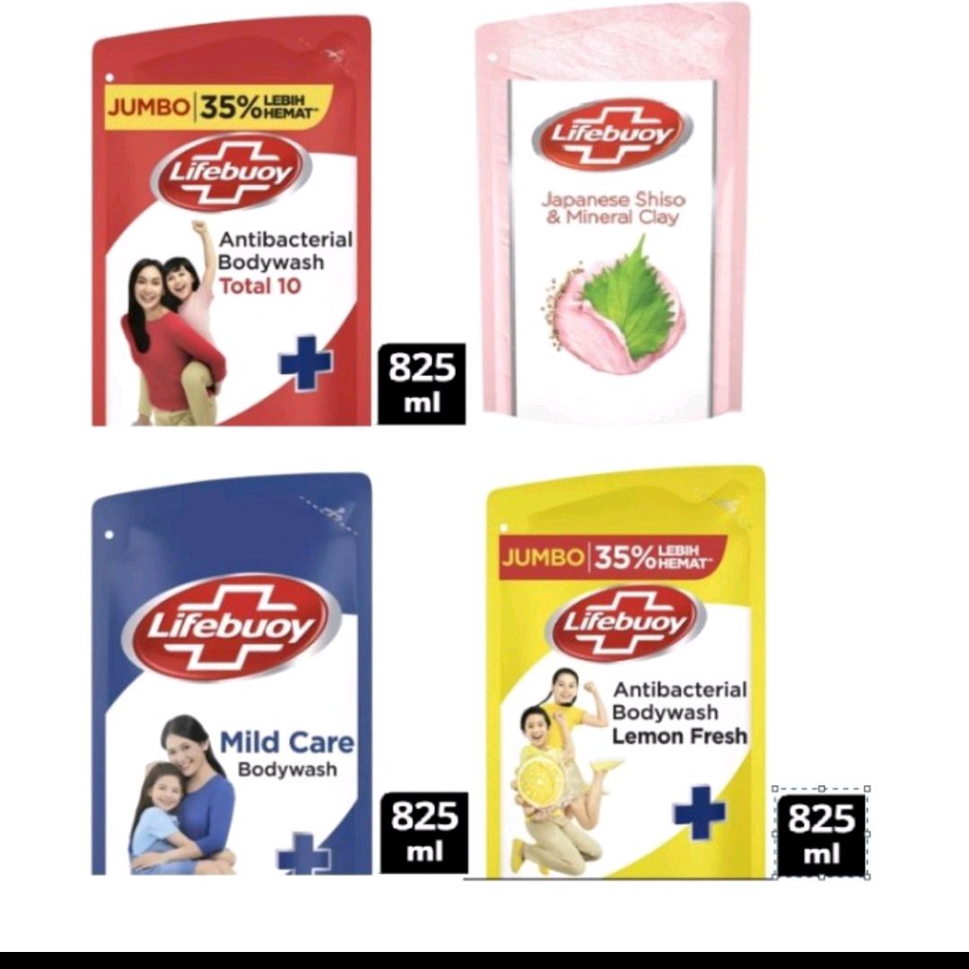 Jual Lifebuoy Body Wash Sabun cair 850ml - Merah, Kuning, Biru di ...
