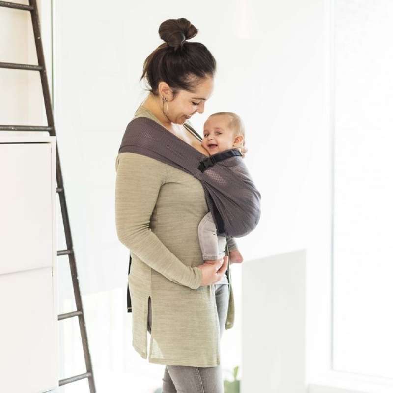 Jual Mini Monkey Mini Sling Gendongan Instant Bayi Mini - Grey Di ...