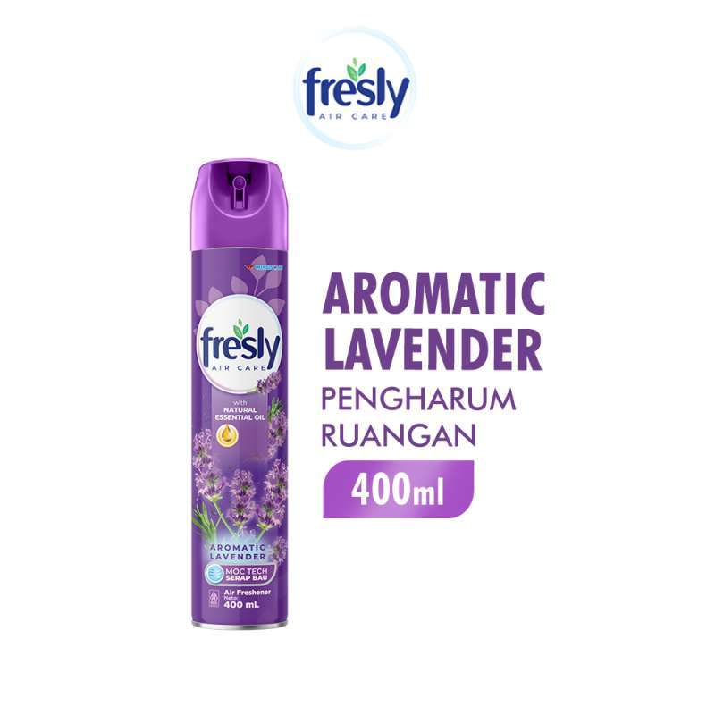 Promo Fresly Pengharum Ruangan Aromatic Lavender 400 Ml Diskon 37% Di ...