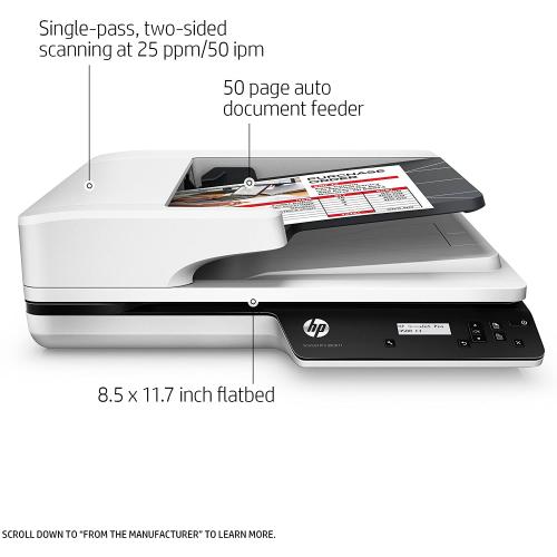Promo Scanner HP Scanjet Pro 3500f1 Diskon 9% di Seller Print Scan Copy ...
