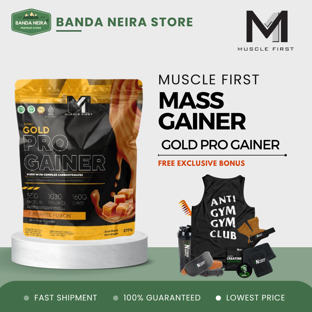 Jual M1 Muscle First Musclefirst Gold Pro Gainer Mass Protein Powder ...