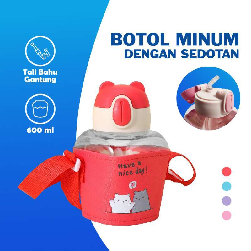 Promo OEM RB-C469 Botol Minum Anak Karakter 600ML Tempat Minum Anak TK ...