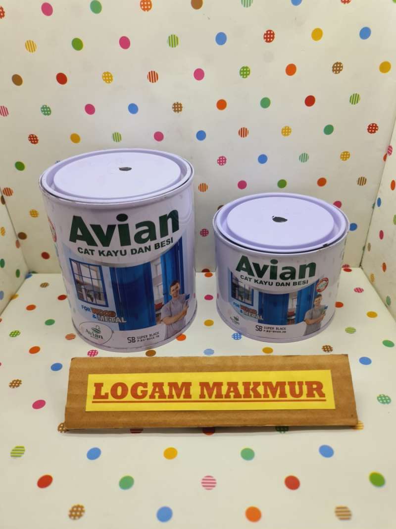 Promo Cat Kayu Besi Warna Warni 1kg - Avian Diskon 8% Di Seller Logam ...