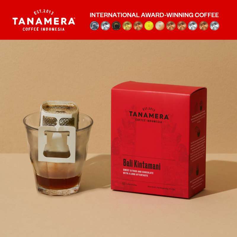 Jual Tanamera Coffee Drip Bag/filter Bag Bubuk Kopi : Bali Kintamani ...