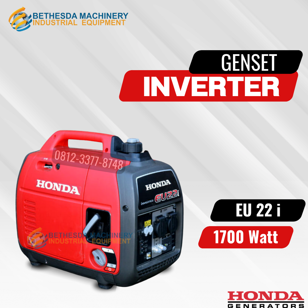 Jual Genset Mini 1440 Watt Portable Honda 1.8kva 1 Phase - Eu22i Di ...