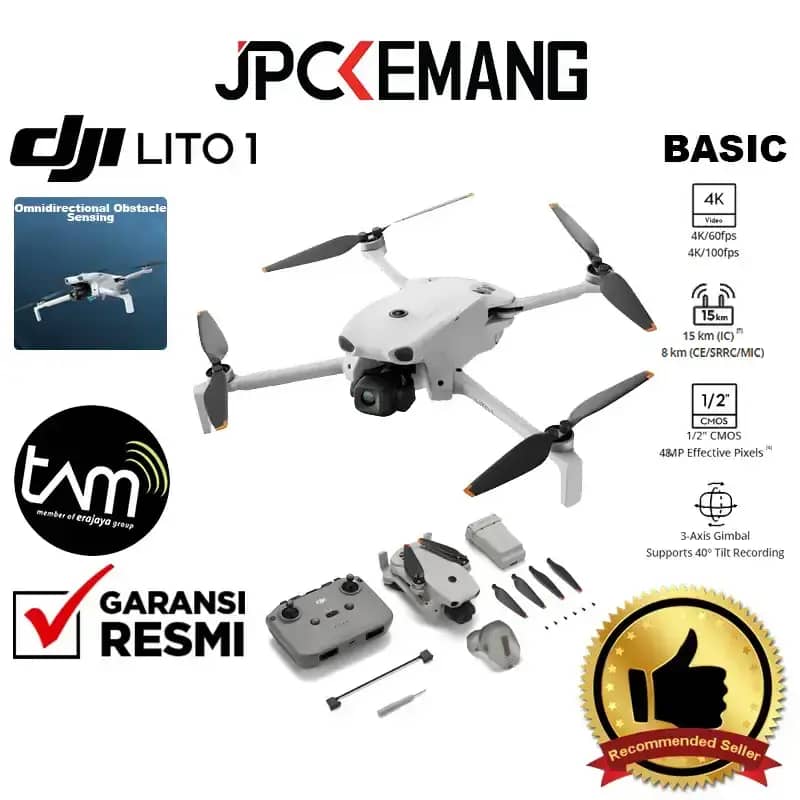 DJI Mini 3 Fly More Combo Plus - Harga Terbaru Mei 2026 | Blibli