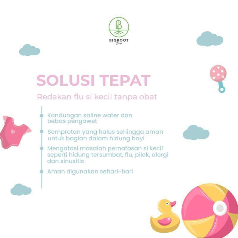 Promo Bigroot Nose Hygiene Ultra Gentle Baby 0 Bulan - 3th 50ml Diskon ...