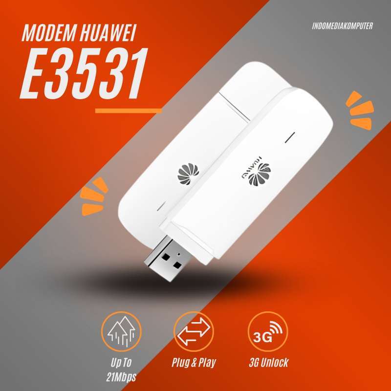Promo Modem Huawei E3531 3g Unlock Diskon 27% Di Seller Sanurpro ...