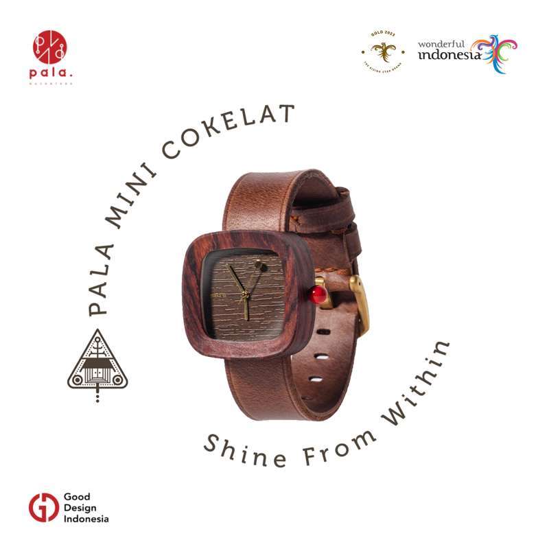 Jual Jam Tangan Kayu Pria Pala Nusantara Original & Branded - Harga ...