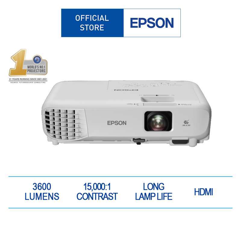 Promo Projector Epson EB X06 XGA 3LCD HDMI 3600 Lumens Diskon 13% di ...