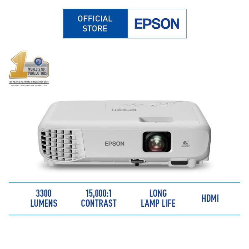 Jual Projector Epson Eb E01 Xga 3lcd Hdmi 3300 Lumens Di Seller Epson ...