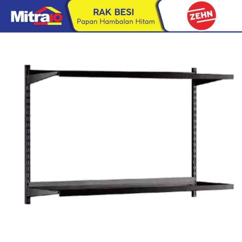 Jual Zehn Rak Besi Papan Hambalan Hitam (set) Di Seller Mitra10 ...