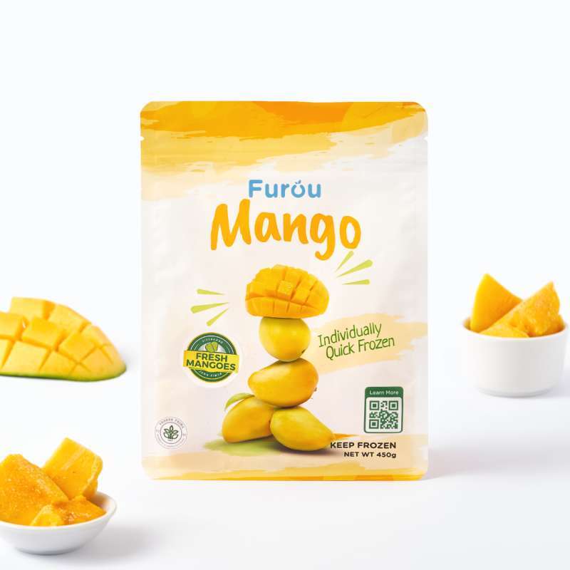 Jual Frozen Mango (IQF) | Buah Mangga Beku | 450 gram Halal di Seller ...