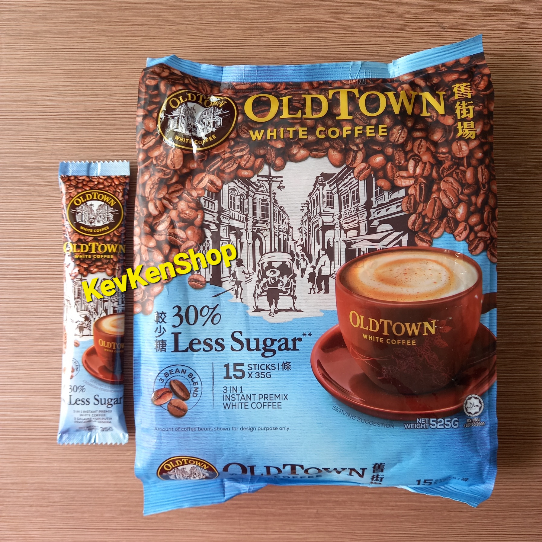 Jual OldTown White Coffee Old Town Malaysia Less Sugar 3in1 kopi 15 sachet di Seller KEVKEN ...