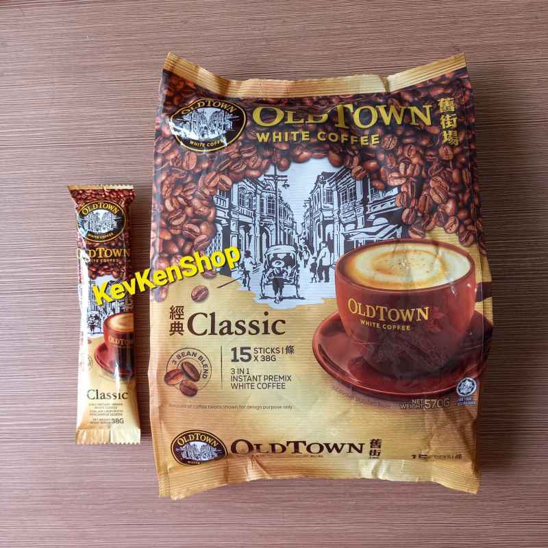 Promo OldTown White Coffee Old Town Malaysia Classic 3in1 kopi 15 sachet Diskon 3% di Seller ...