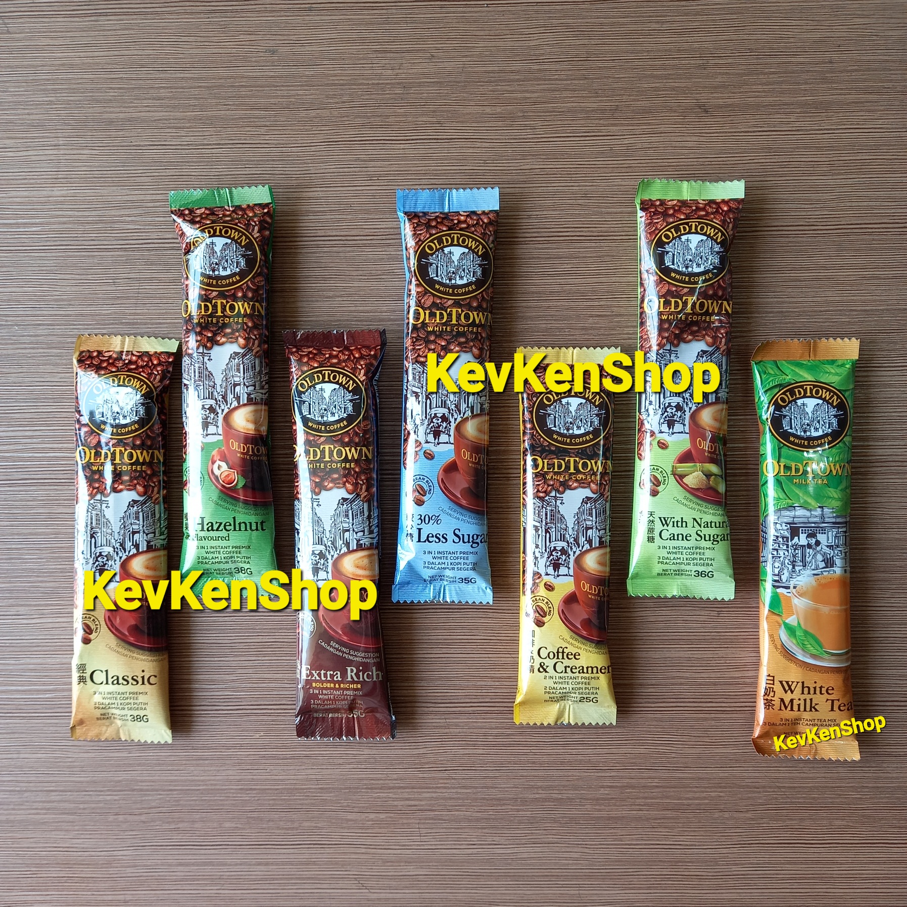Jual OldTown White Coffee Malaysia Old Town Milk Tea harga per sachet ...