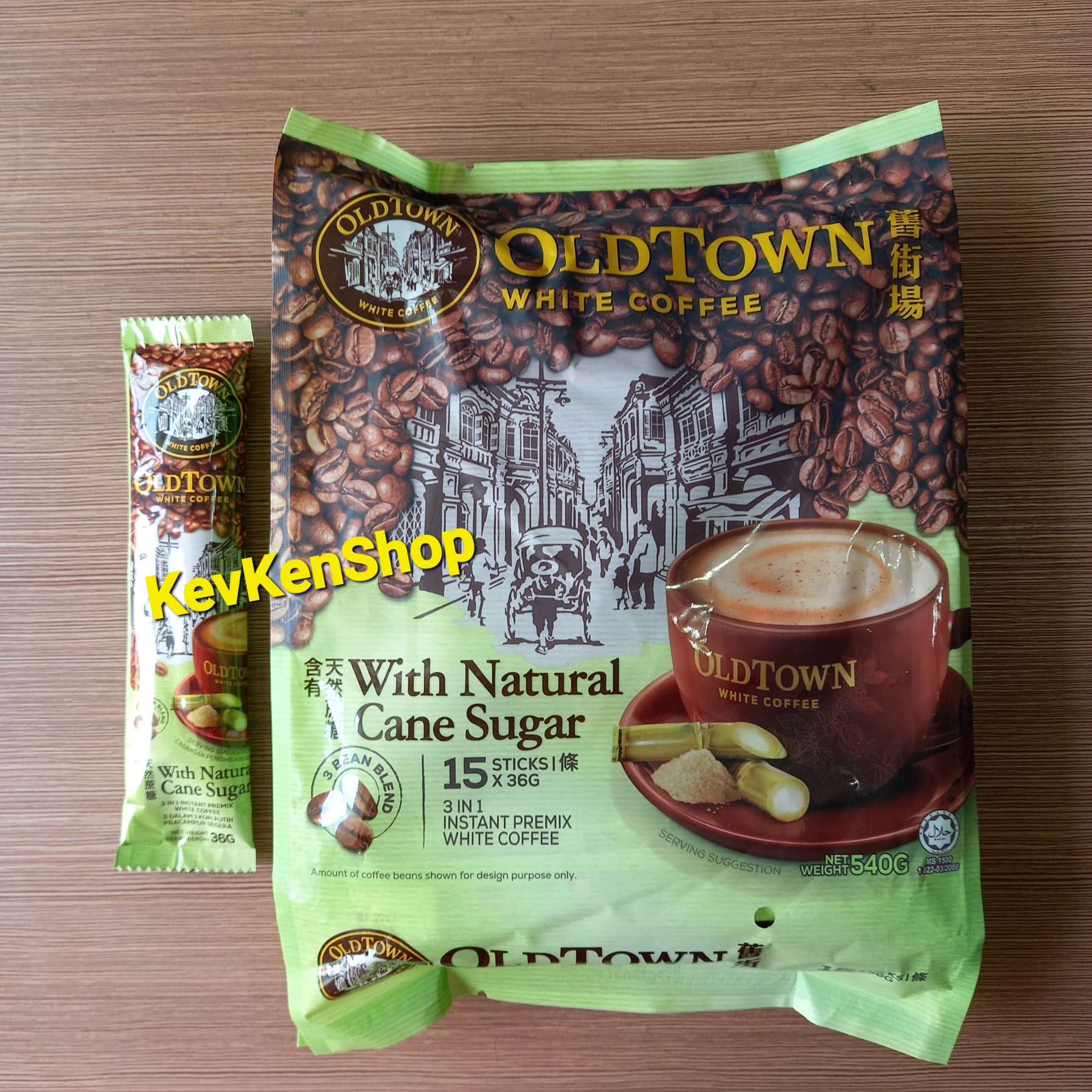 Jual OldTown White Coffee Old Town Malaysia Cane Sugar 3in1 kopi 15 sachet di Seller KEVKEN ...