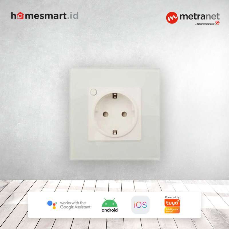 Jual ONASSIS SMART WALL SOCKET WIFI - PUTIH di Seller Antares Eazy ...