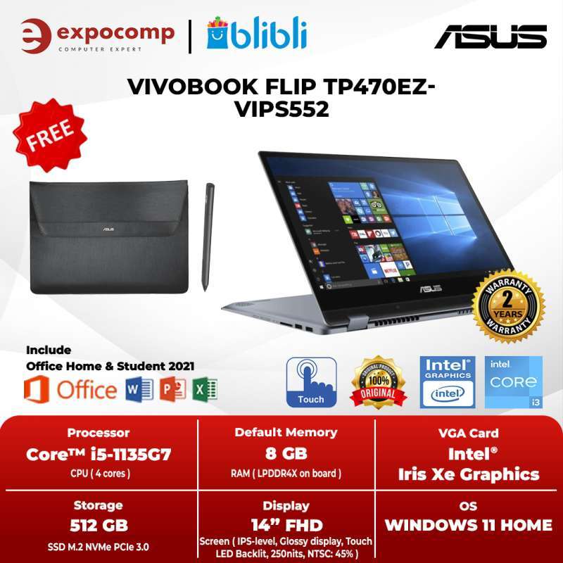 Asus Vivobook Flip - Harga Terbaru Desember 2024 | Blibli