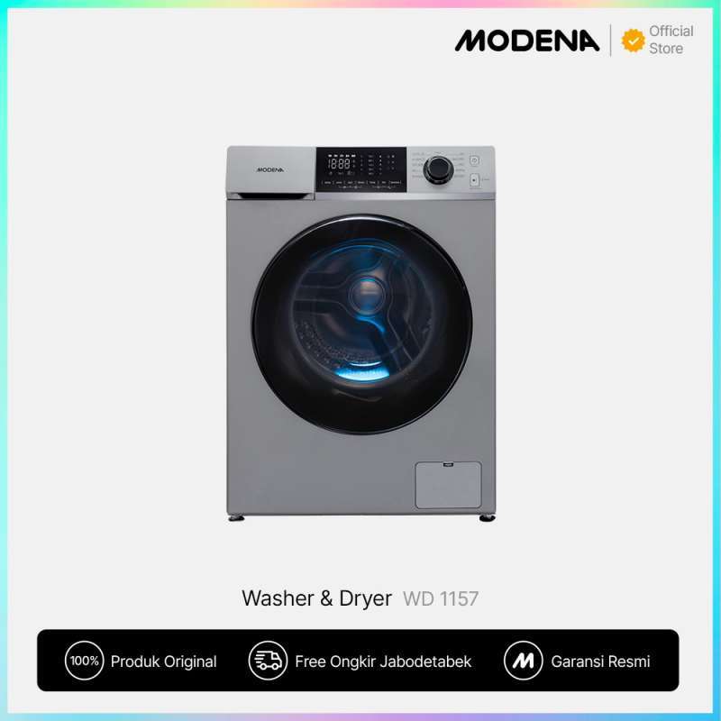 Promo Modena Washing Machine & Dryer - Wd 1157 Diskon 20% Di Seller ...