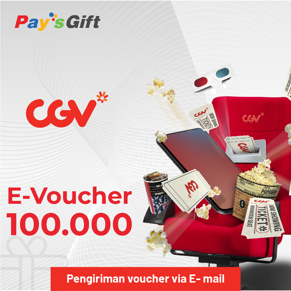 Promo [paysgift] Voucher Digital Cgv Value Rp. 100.000 Diskon 23% Di Seller Paysgift Official ...