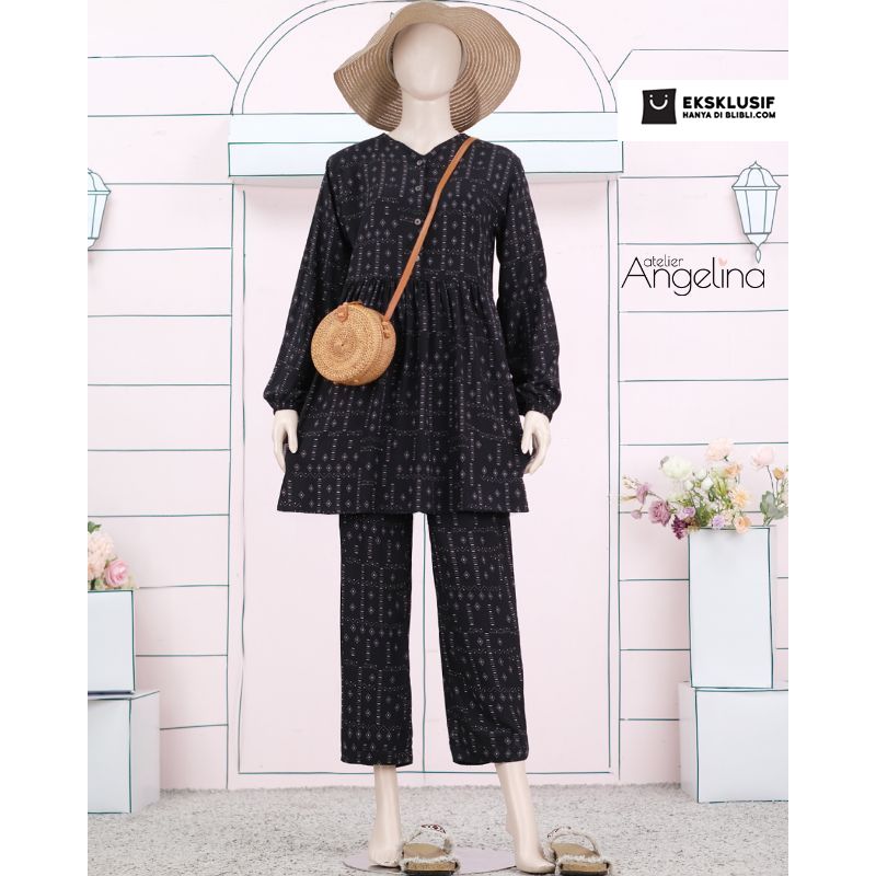 Jual Atelier Angelina Boho Pattern Anna - Black - M di Seller Atelier ...