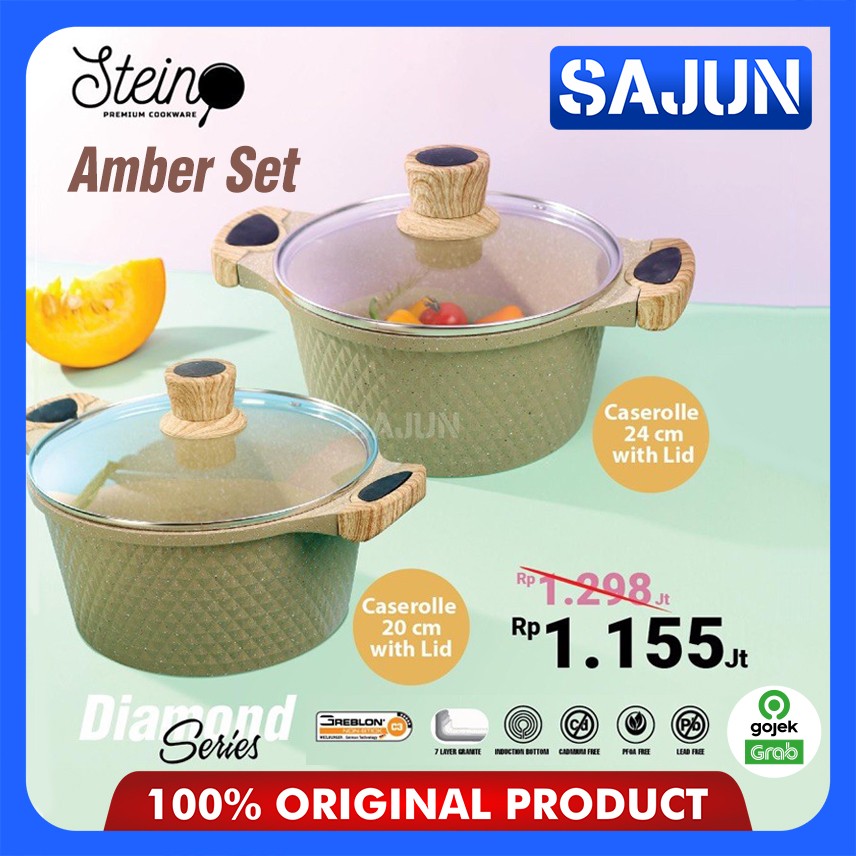 Jual Stein Cookware Jade Set Original Murah - Harga Diskon April 2024 ...