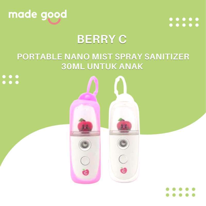 Promo BerryC Portable Nano Mist Spray Sanitizer 30ML untuk Anak ...