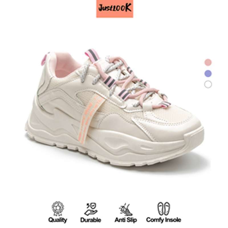 Jual Just Look Sepatu Sneakers Wanita Fashion 🏷️ Model Premium Original ...