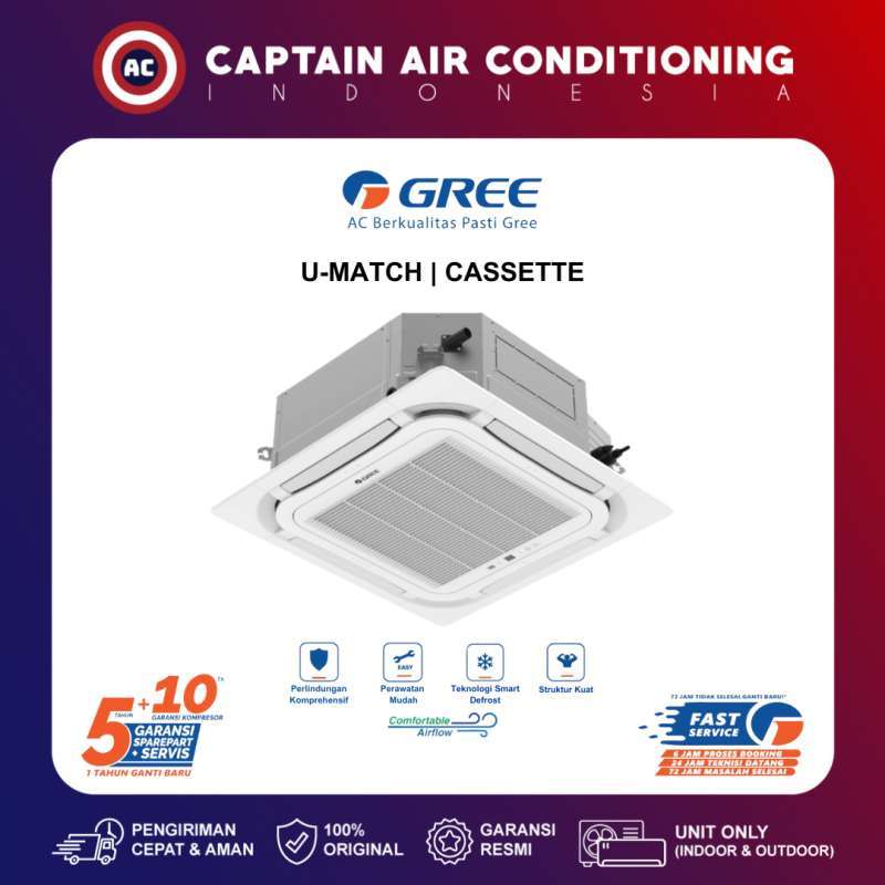Ac Cassette Gree 5 Pk 🔥 Garansi Resmi & Harga Terbaru 2026