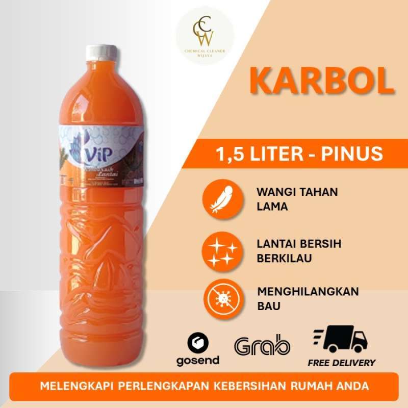 Jual Karbol Pinus Kamar Mandi Wangi Pembersih Lantai Pel Floor Cleaner ...