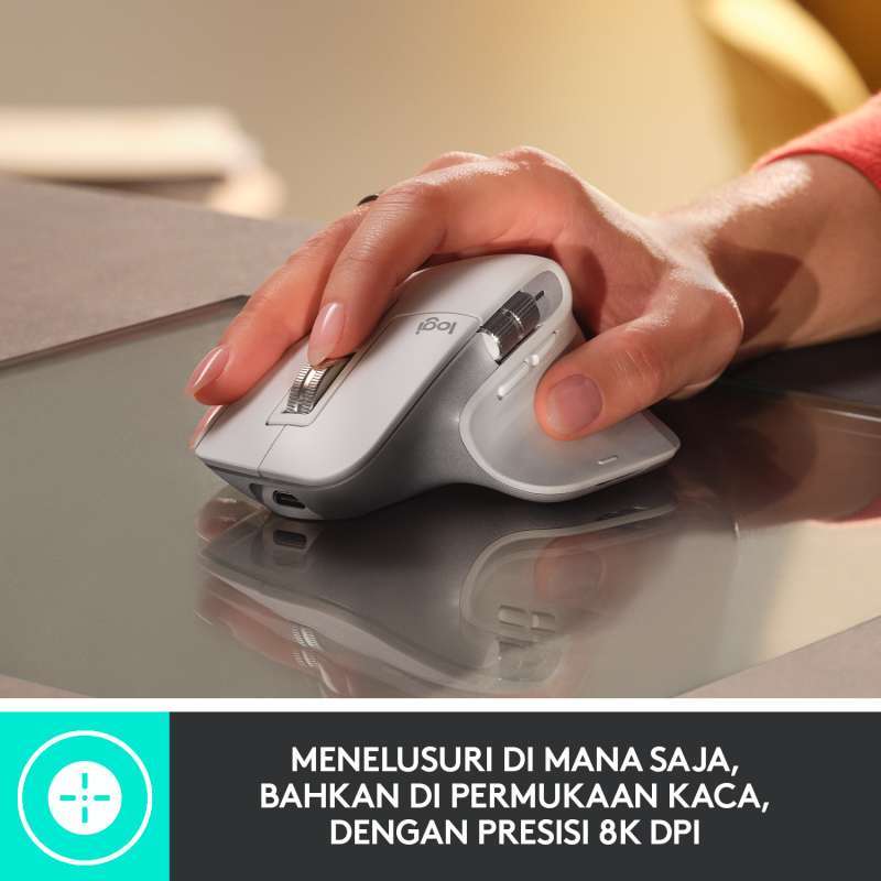 Promo Logitech Mx Master 3s Performance Mouse Wireless Bluetooth Quiet ...
