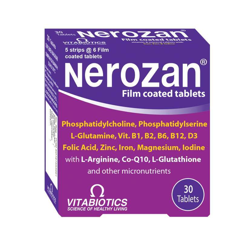 Jual Vitabiotics Nerozan 30 Tablet - Suplemen Memelihara Kesehatan ...
