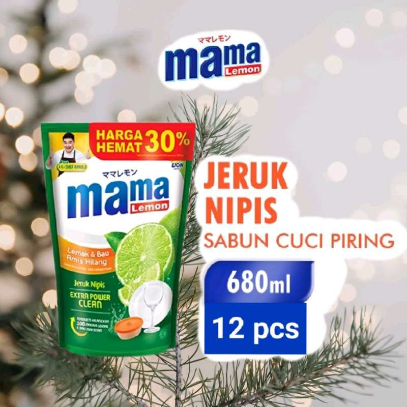 Jual Mama Lemon 680 Ml Jeruk Nipis Pouch ( 680 Ml X 12 Pcs) 1 Karton ...