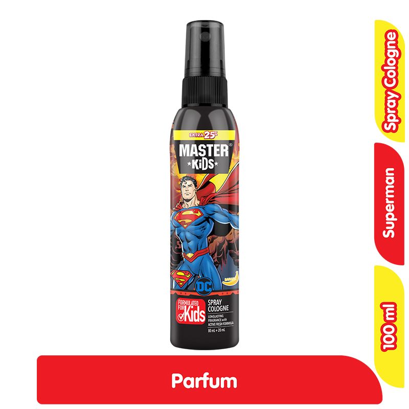 Jual Master Kids Spray Cologne Superman 100 Ml Di Seller Alfamart ...