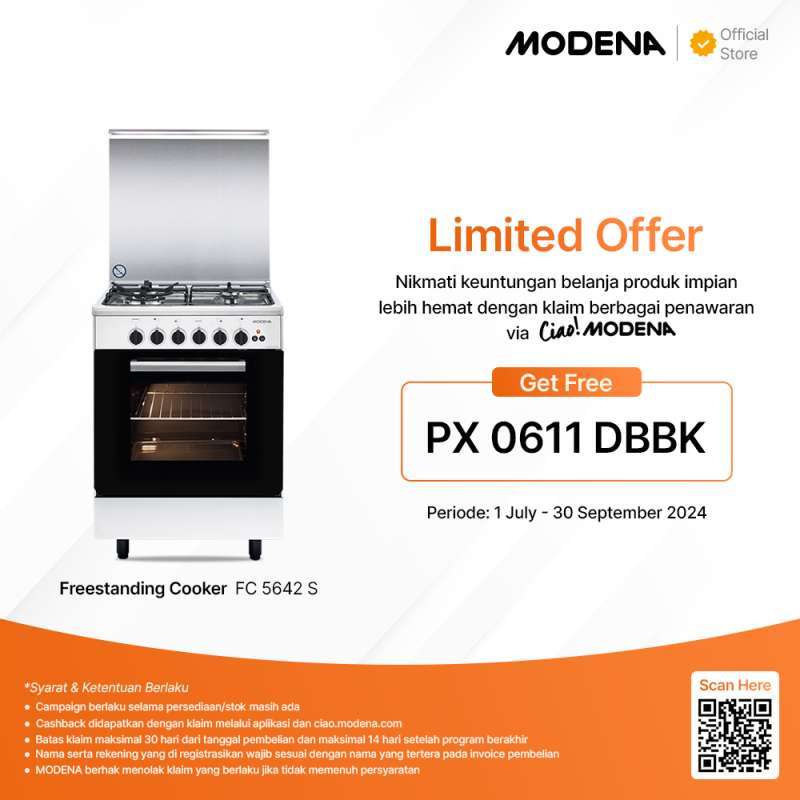 Jual Modena Freestanding Stove Terbaru - Harga Murah | Blibli.com