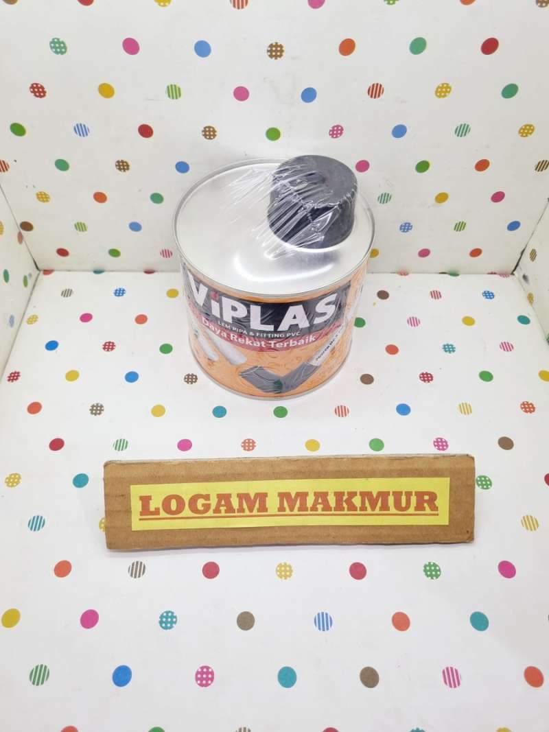 Promo Lem Pipa Pvc Dengan Kuas - Viplas Isi 360cc Diskon 68% Di Seller ...