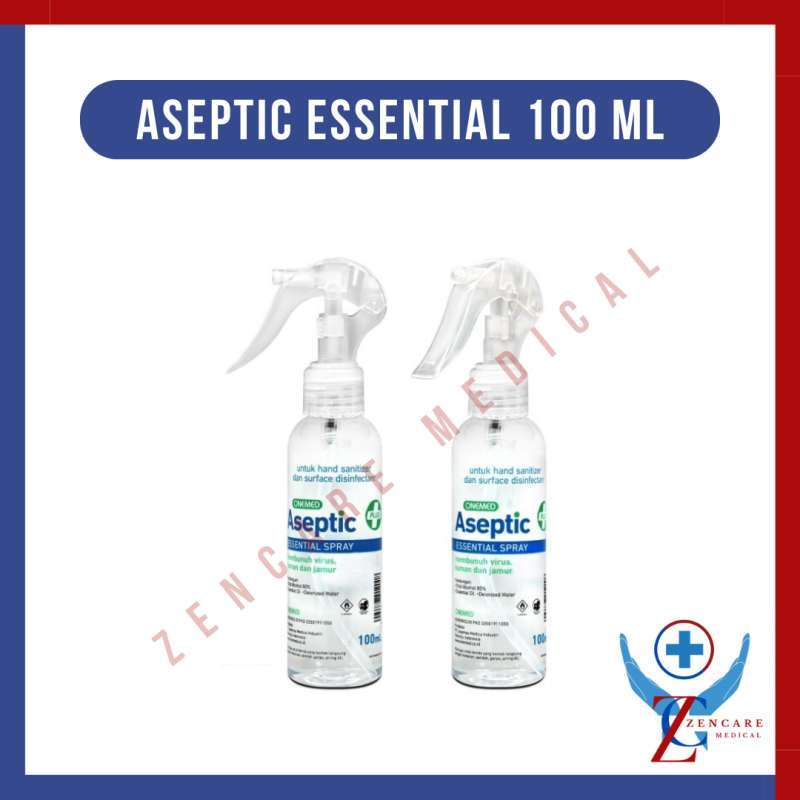 Jual Aseptic Plus Essential 100 Ml Spray Onemed Di Seller Zencare ...