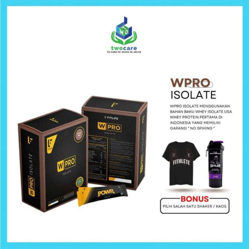 Jual Whey Isolate FITLIFE WPRO ISO Wheypro Isolate 3,3 lbs - 50 serving di Seller TWOCARE ...
