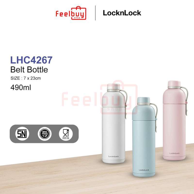 Promo Locknlock Belt Bottle 490ml Lhc4267 Tumbler Lock & Lock ...