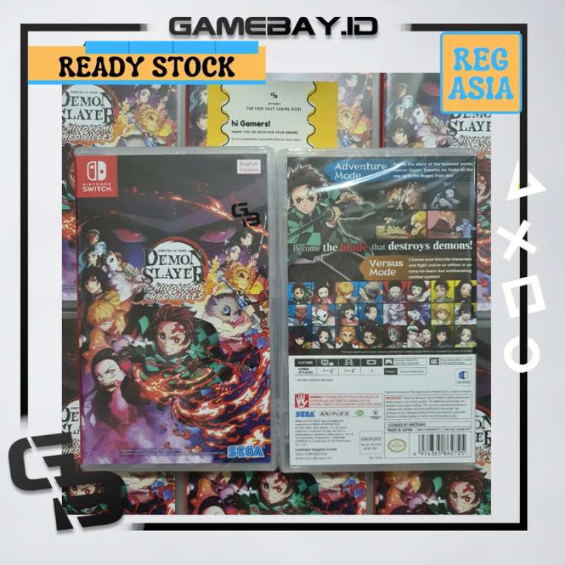Jual Nintendo Switch Demon Slayer - Kimetsu No Yaiba - Hinokami ...
