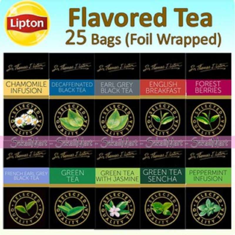 Promo Lipton Teh Celup Kemasan Tea Bag Sir Thomas Lipton Chamomile ...