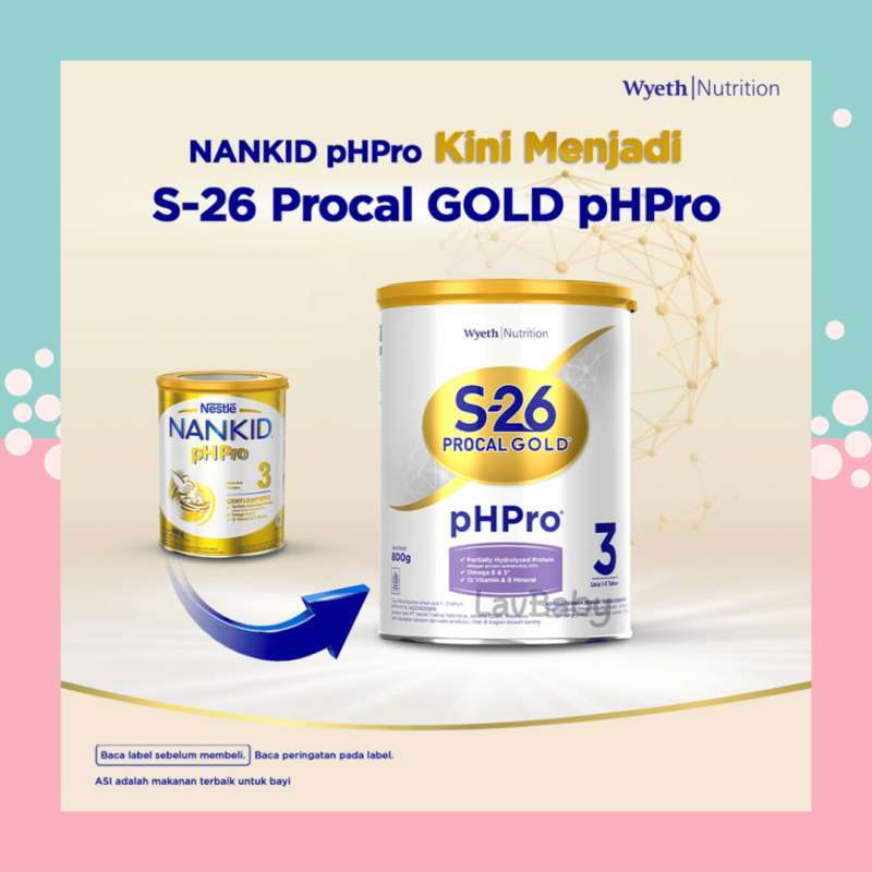 Promo Nestle NANKID pH Pro 3 OPTIPRO Kaleng Susu Formula 800 gr - S26 ...