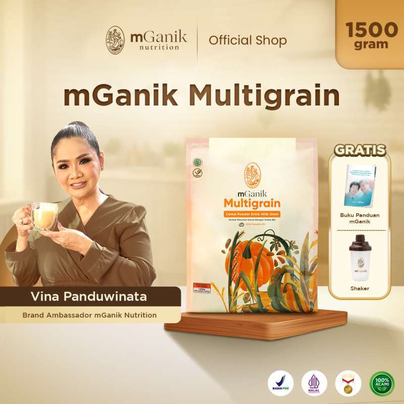 Jual Mganik Multigrain Rasa Labu Kuning - 1500gr Di Seller Mganik Official Store - Poris Gaga ...