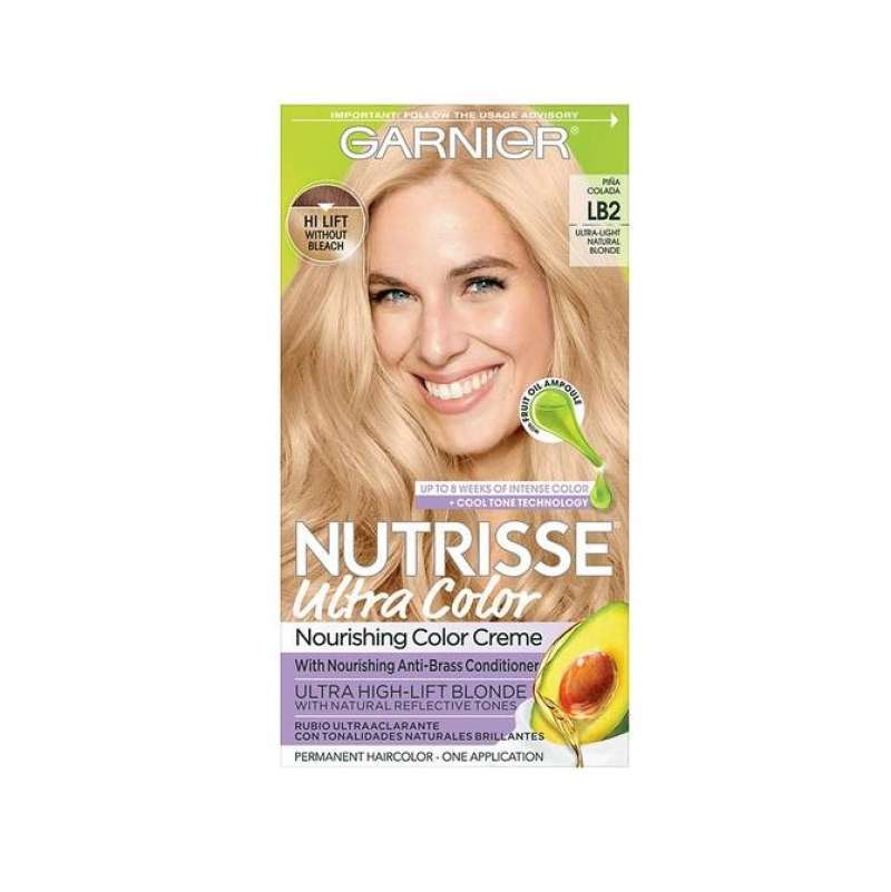 Jual Garnier Nutrisse Ultra Color Nourishing Hair Color Creme - LB2 ...