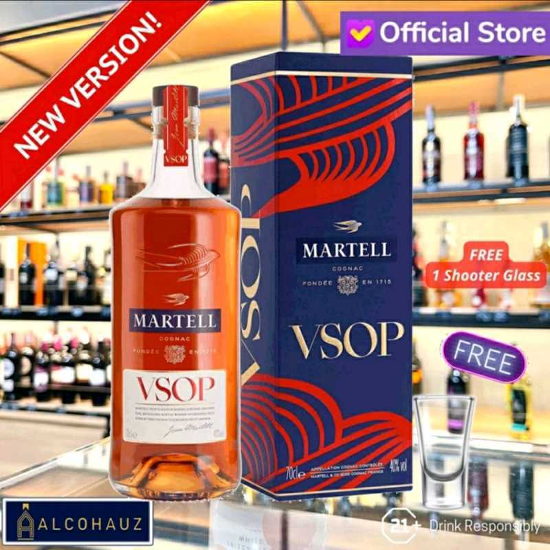 Promo ORIGINAL Martell VSOP Red Barrel Cognac France Martel ASLI ORI ...