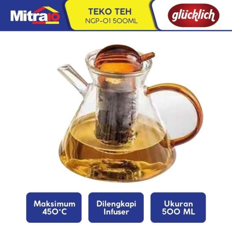 Promo Glucklich Teko Teh NGP-01 500Ml Diskon 20% di Seller Mitra10 Official Store - Mitra10 ...