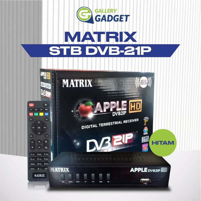 Jual Set Top Box Matrix Apple DVB2IP STB Antena Converter TV Tabung ...